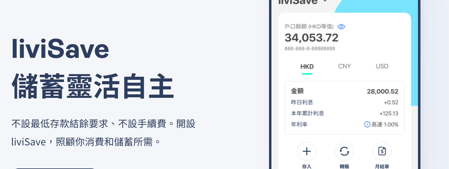 livi Bank 好唔好？livi背景/地址/客服電話一覽 - 香港信用卡